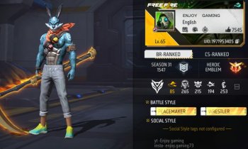 Sultan Proslo Free Fire MAX ID, Stats, Rank, And More