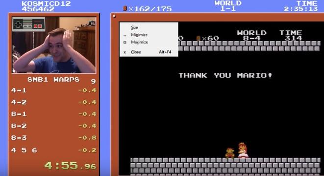 Super Mario Bros. Speed Runner Just Sets New World Record
