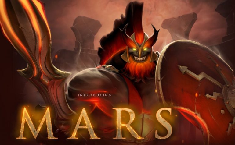 DOTA 2 NEWEST HERO - MARS HAS ARRIVED | Gurugamer.com