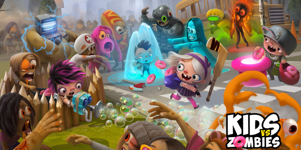 Quirky Multiplayer Shooter Game Kids Vs Zombies Coming Soon To Mobile