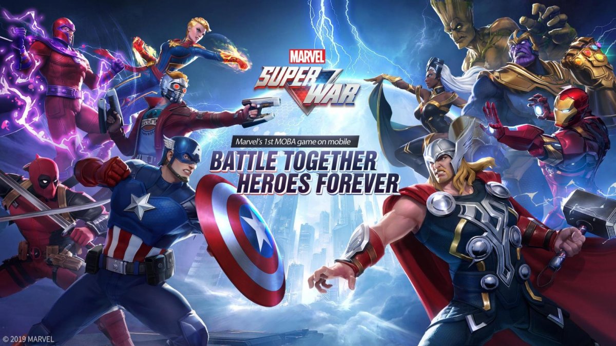 Marvel's Mobile MOBA Game MARVEL Super War Available