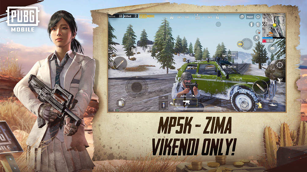 Everything About MP5-K And Zima In PUBG Mobile Vikendi