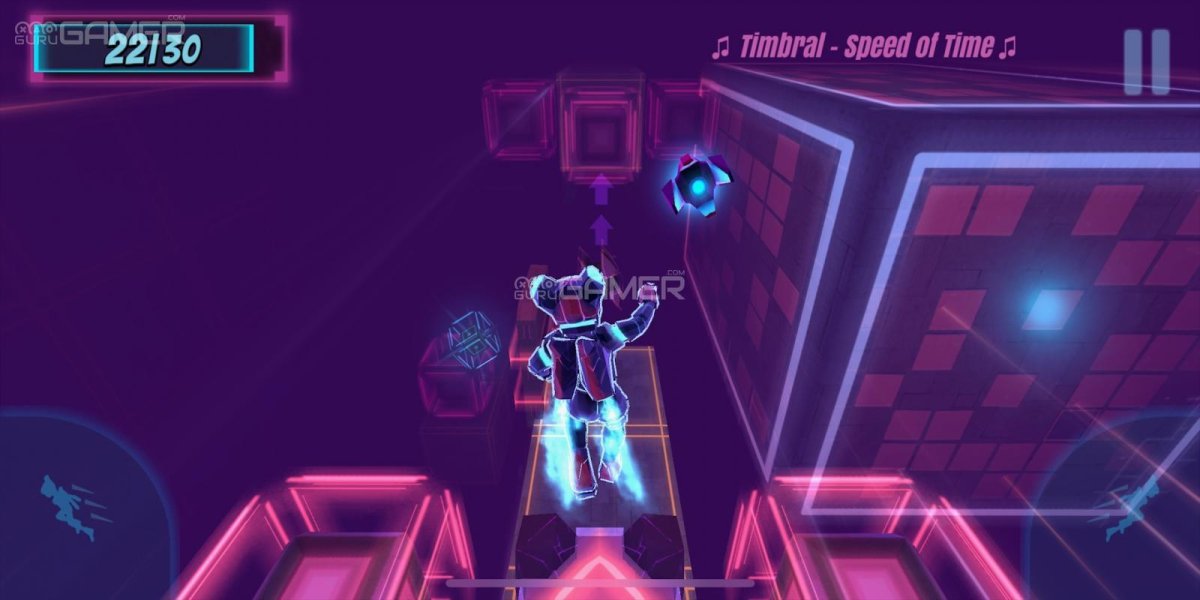 Stylish Runner Game Synthwave Run Out Now For Mobile