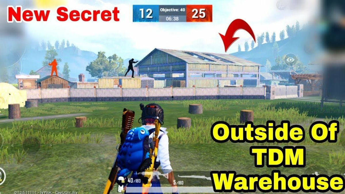 Secret Trick To Get Outside PUBG Mobile TMD Warehouse Map