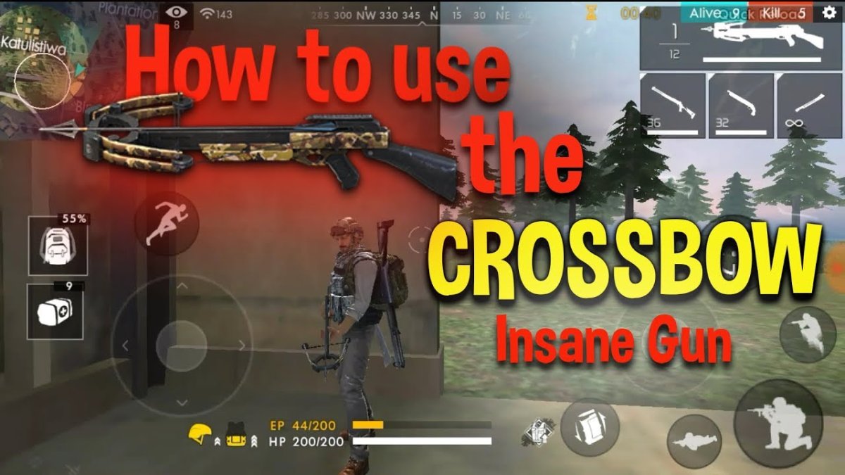 Tips And Tricks On Using The Crossbow In Free Fire