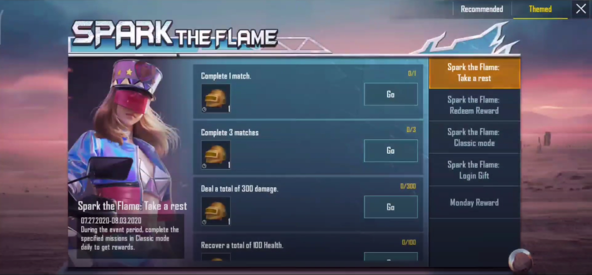 How To Get Rewards In PUBG Mobile Spark The Flame Event