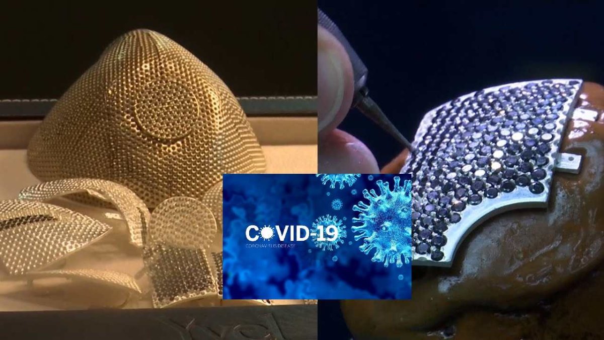 Coronavirus Face Mask Covered In Diamonds And Sold At Rs11 Crore