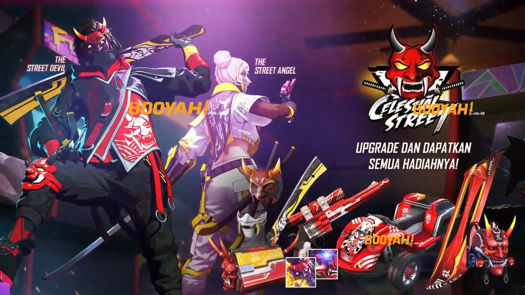 Free Fire Season 28 Elite Pass Reveals Street Devil & Street Angel Skins