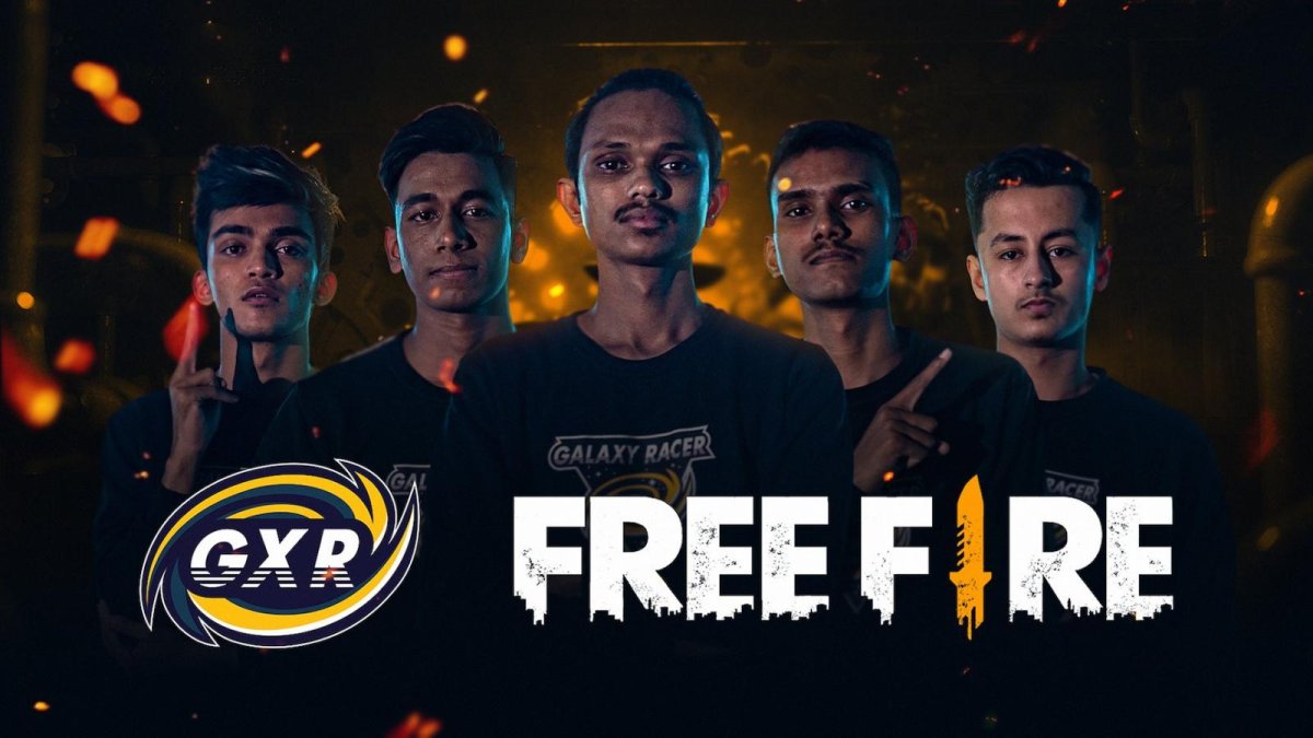 Galaxy Racer Esports Announces New Free Fire Line Up
