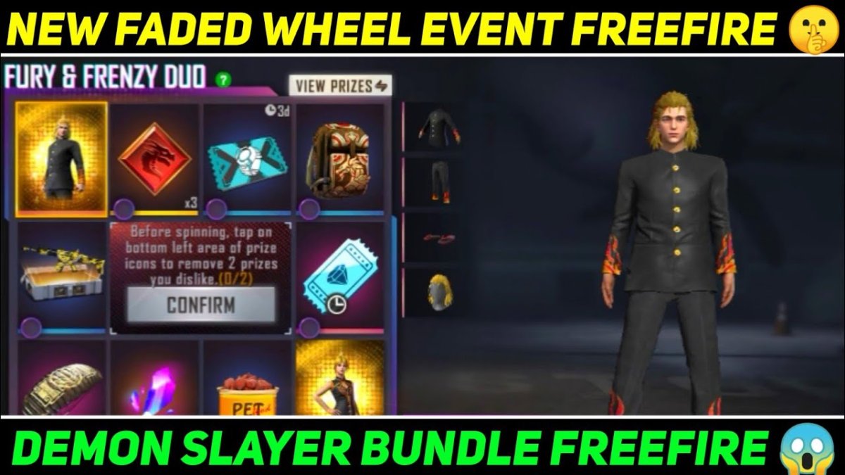Garena Free Fire: How To Get The Fury And Frenzy Duo Bundles