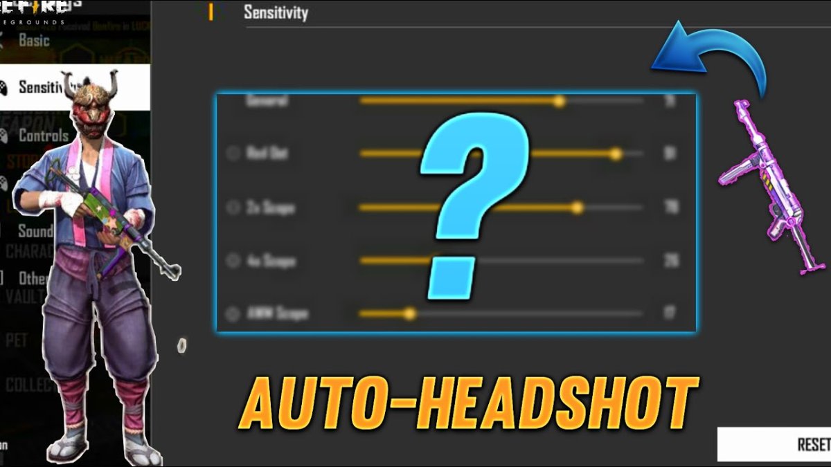 Best Sensitivity Settings For Headshots On PCs For Garena Free Fire