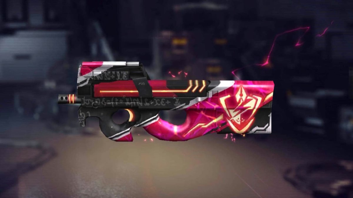 Get A Free Legendary P90 Rebel Academy Gun Skin In Free Fire Ramadan Event