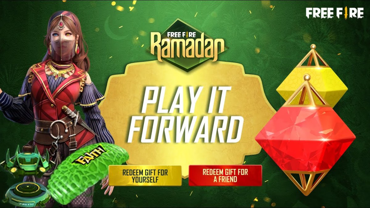 Join The Play It Forward Free Fire Ramadan Event To Get Free Rewards