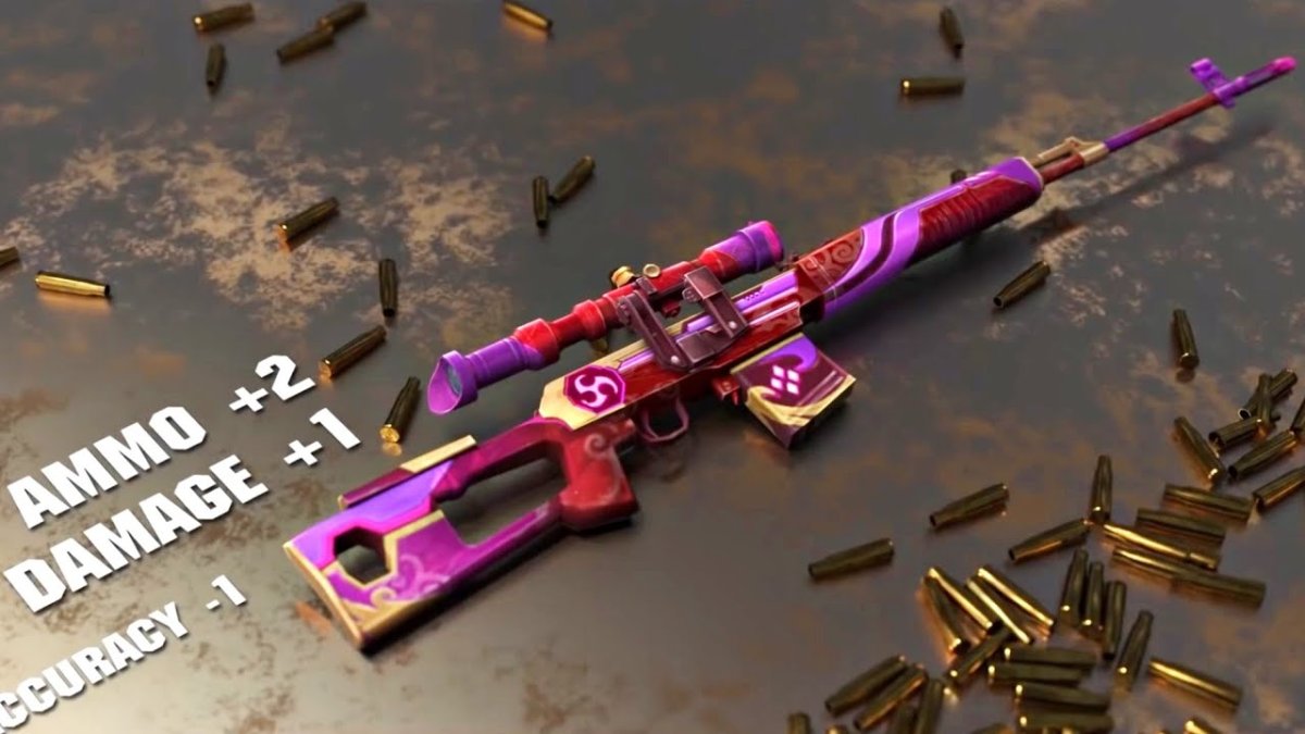 Top 5 Most Powerful SVD Skins In Free Fire 2021