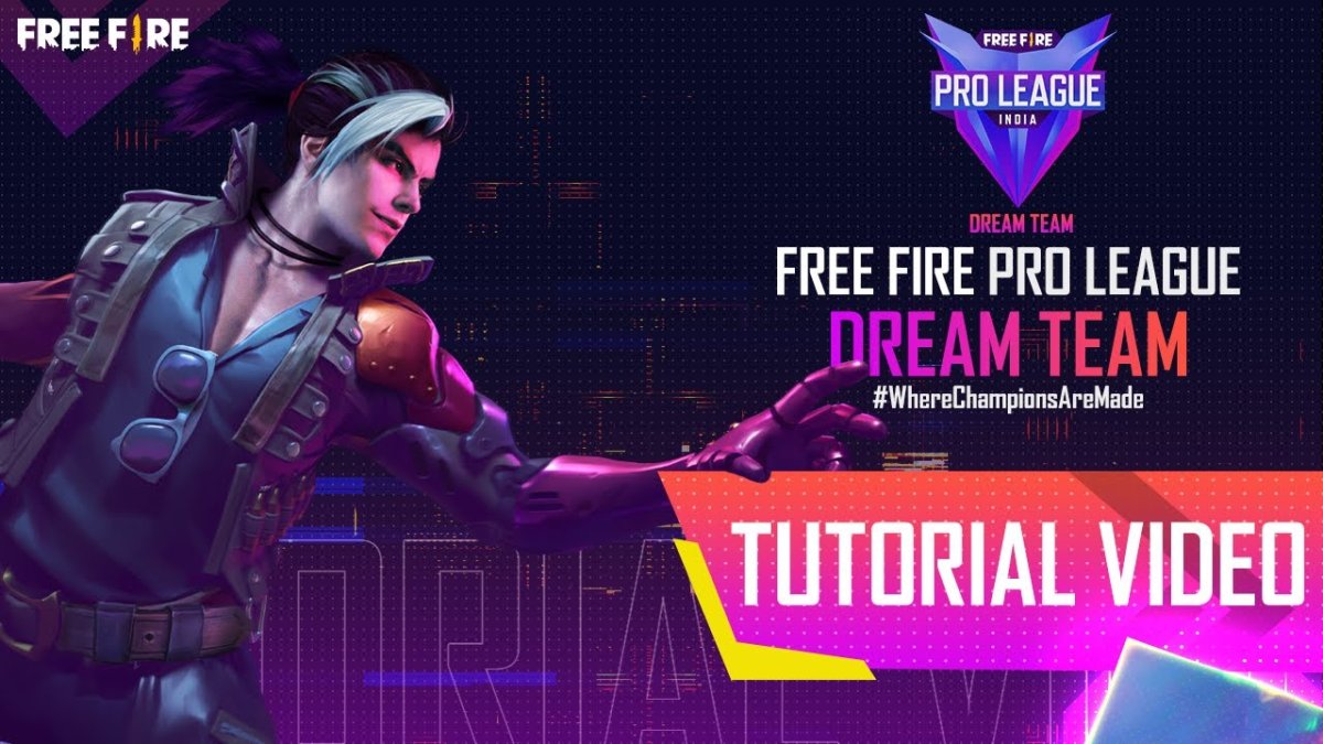 Free Fire Pro League Dream Team Tutorial - Create Your Own Virtual Free ...