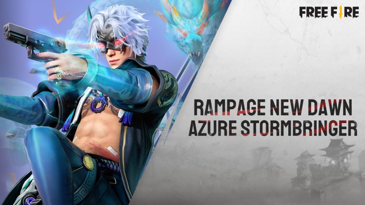 Rampage Ascension Event in Free Fire: Azure Stormbringer Bundle