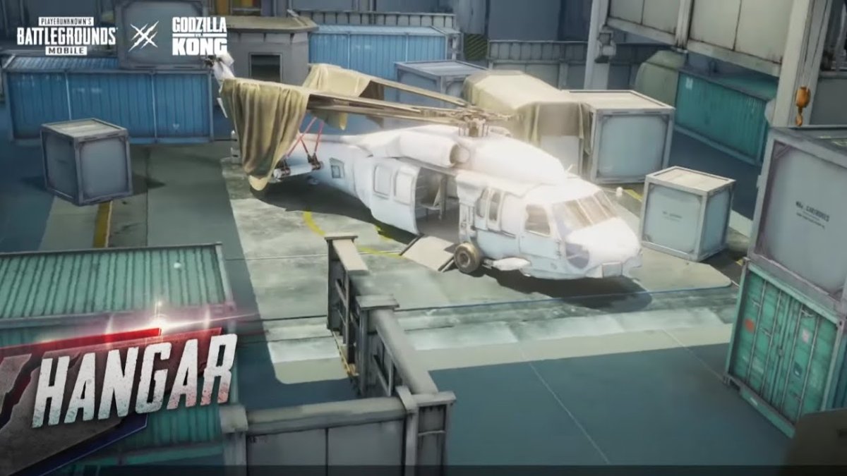 Battlegrounds Mobile India New Hangar Arena Map