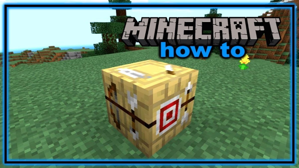 How To Make A Fletching Table In Minecraft How To Use It