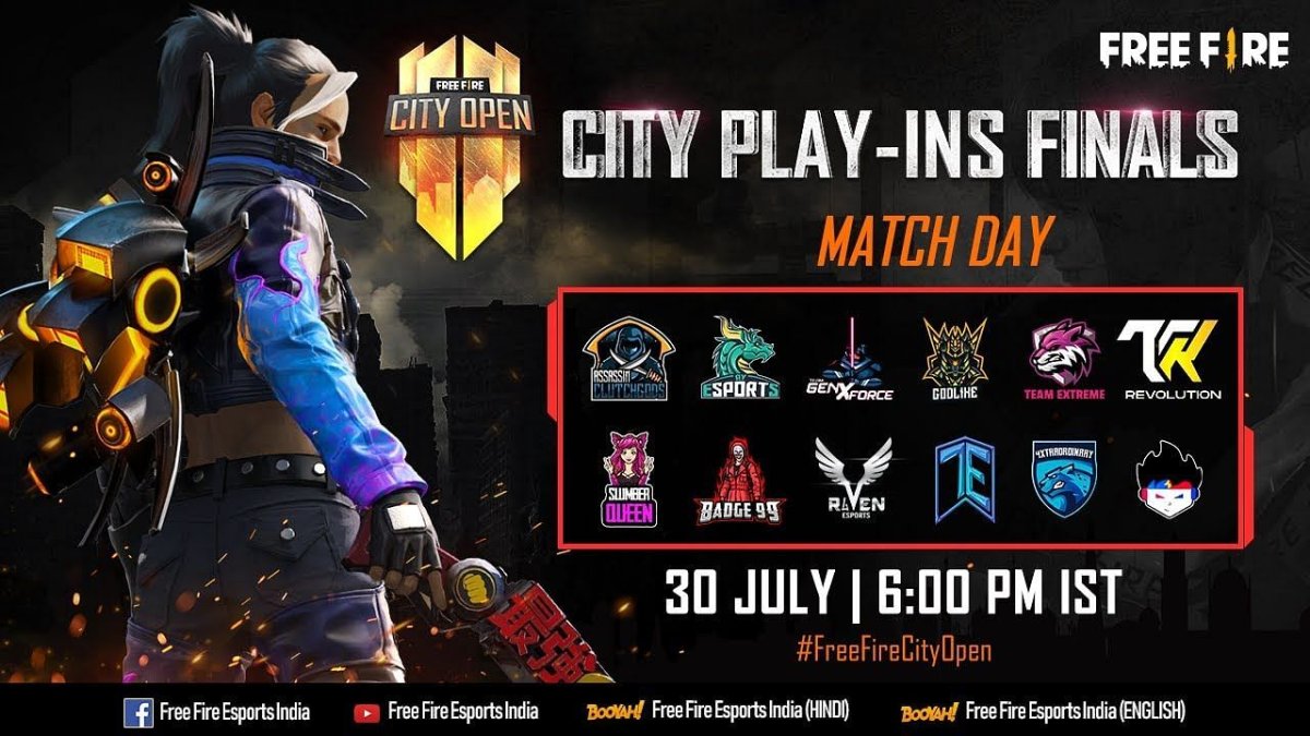 Free Fire City Open Play-Ins Finals: Format, Time & Prize Pool