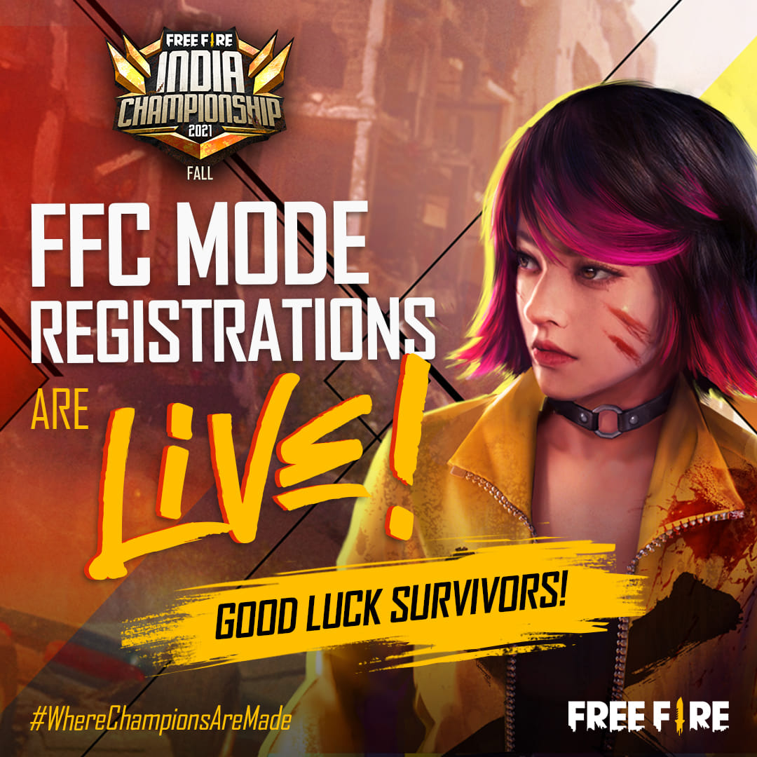 How To Register For The Free Fire India Championship (FFIC) 2021 Fall