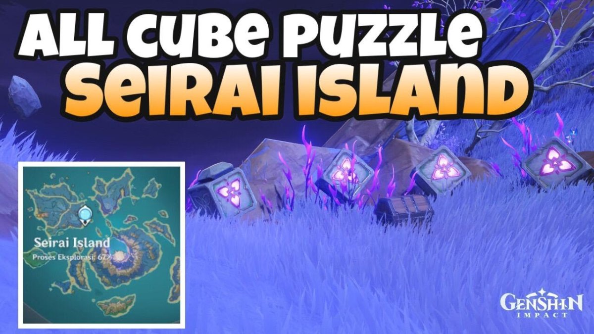 Genshin Impact Seirai Island Rotating Cube Puzzles: All Solutions