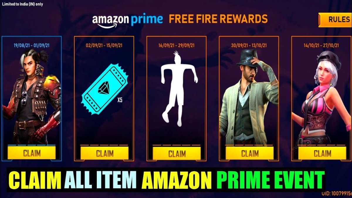 Get A Free Wiggle Walk Emote From Amazon Prime In Free Fire