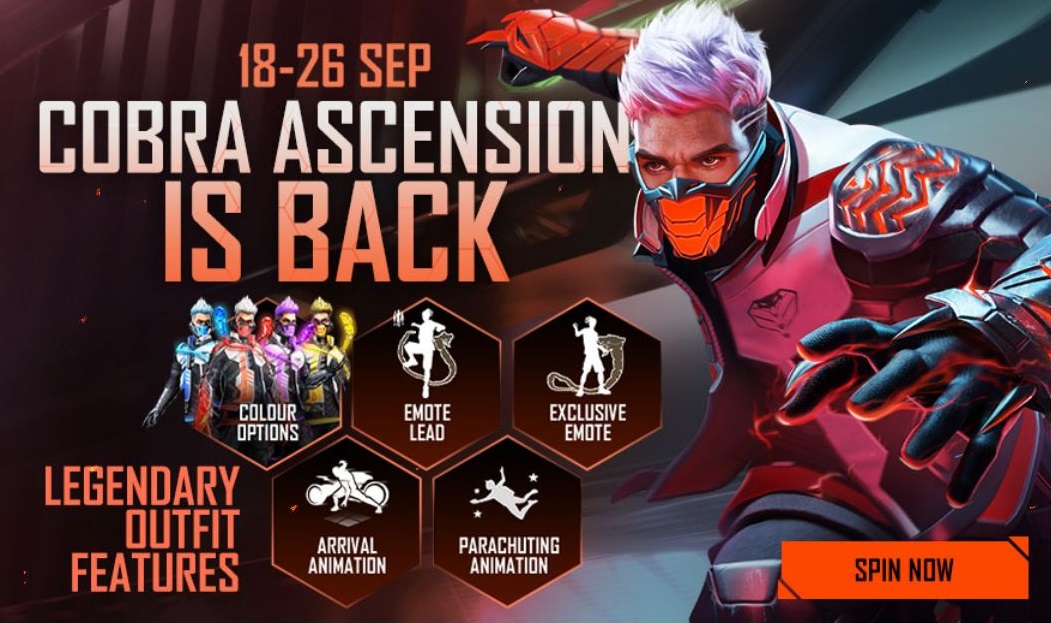 How To Get The Legendary Cobra Rage Bundle in Free Fire