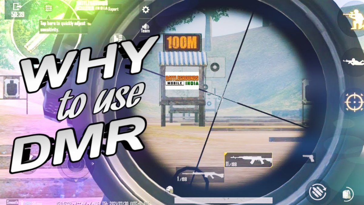BGMI DMR Sniper Rifles: Customize Sensitivity & Best Tips