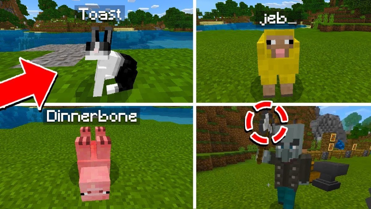 How To Make A Name Tag In Minecraft Use Name Tag Tricks