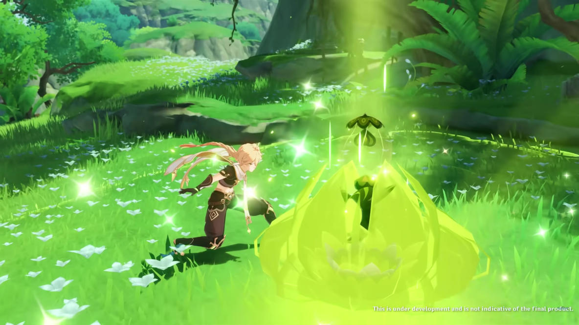 Genshin Impact 3.0: Bloom, Catalyze, And Burning Dendro Reactions Explained