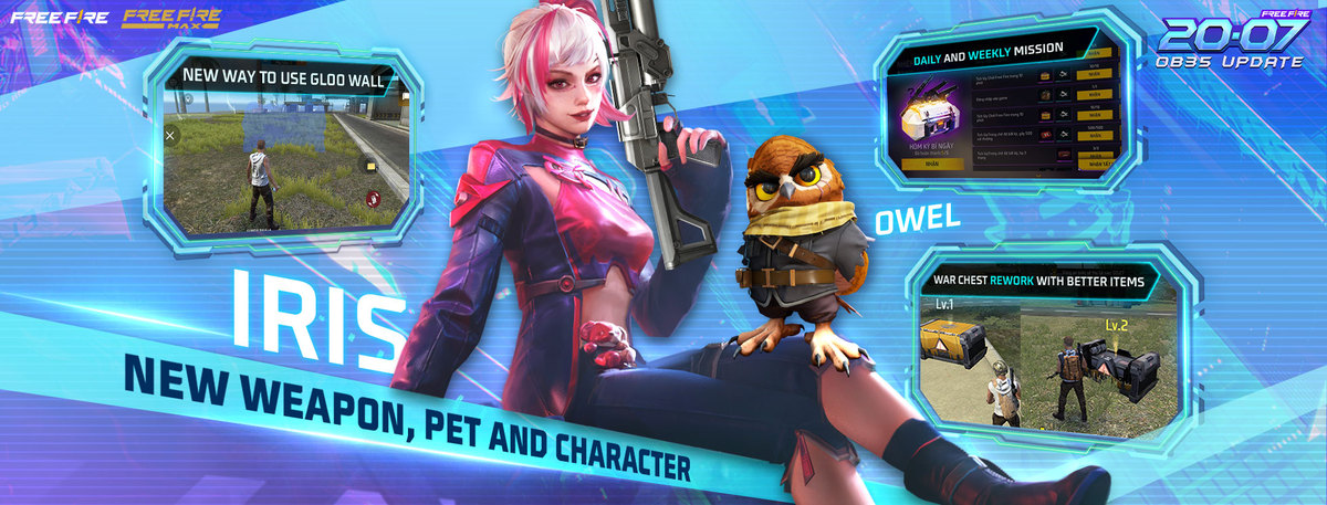 5 Best Characters To Combo With Iris In Free Fire OB35