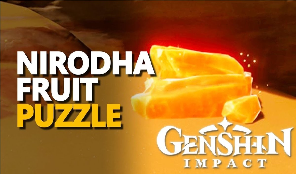 Genshin Impact Nirodha Fruit Puzzle Locations & How To Melt Amrita Crystal