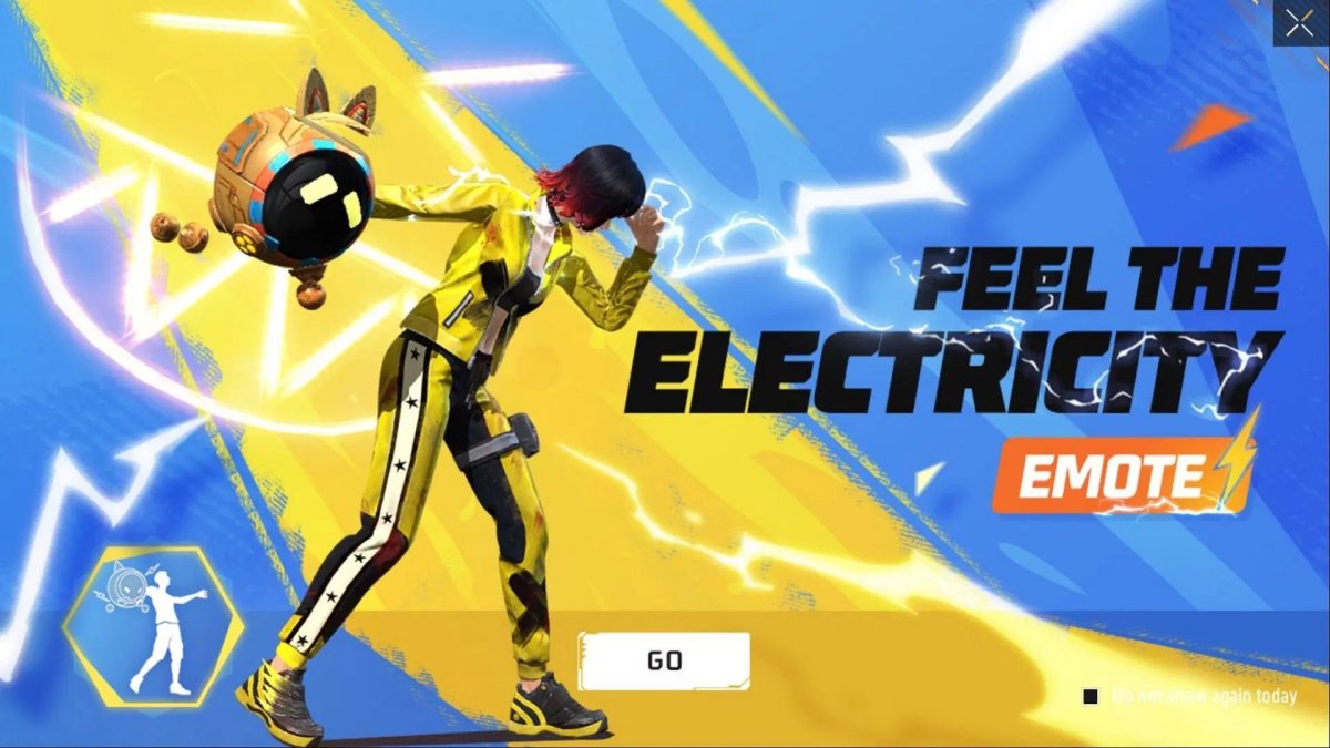 Steps To Earn Feel The Electricity Free Fire Emote