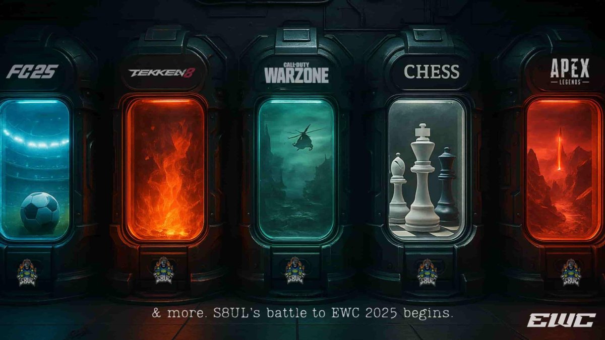 S8UL to Compete in Five Titles at Esports World Cup 2025