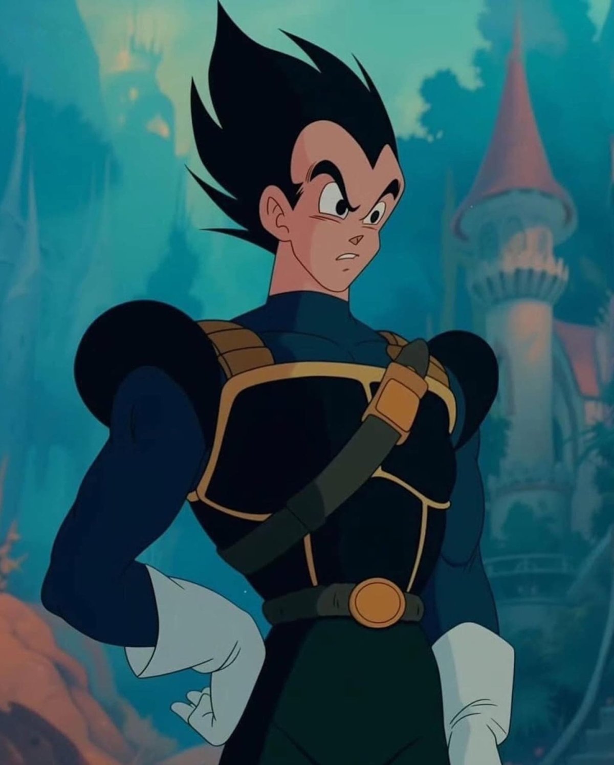 Dragon Ball Characters Reimagined in Disney Animation Style