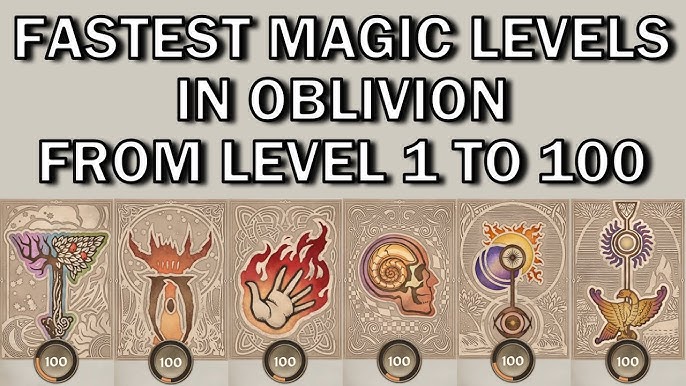How to grind Magic Skills fast in Elder Scrolls 4 Oblivion Remastered