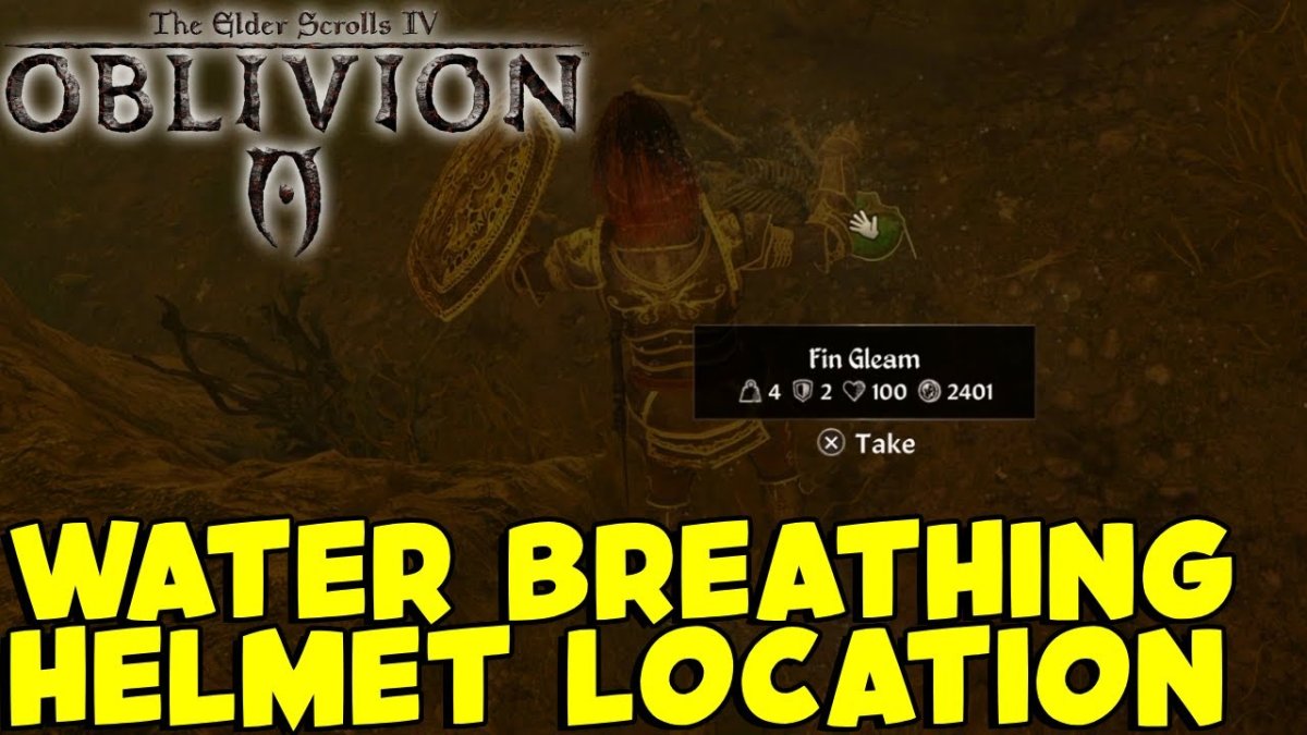 How to get Water breathing Gear in Oblivion Remastered