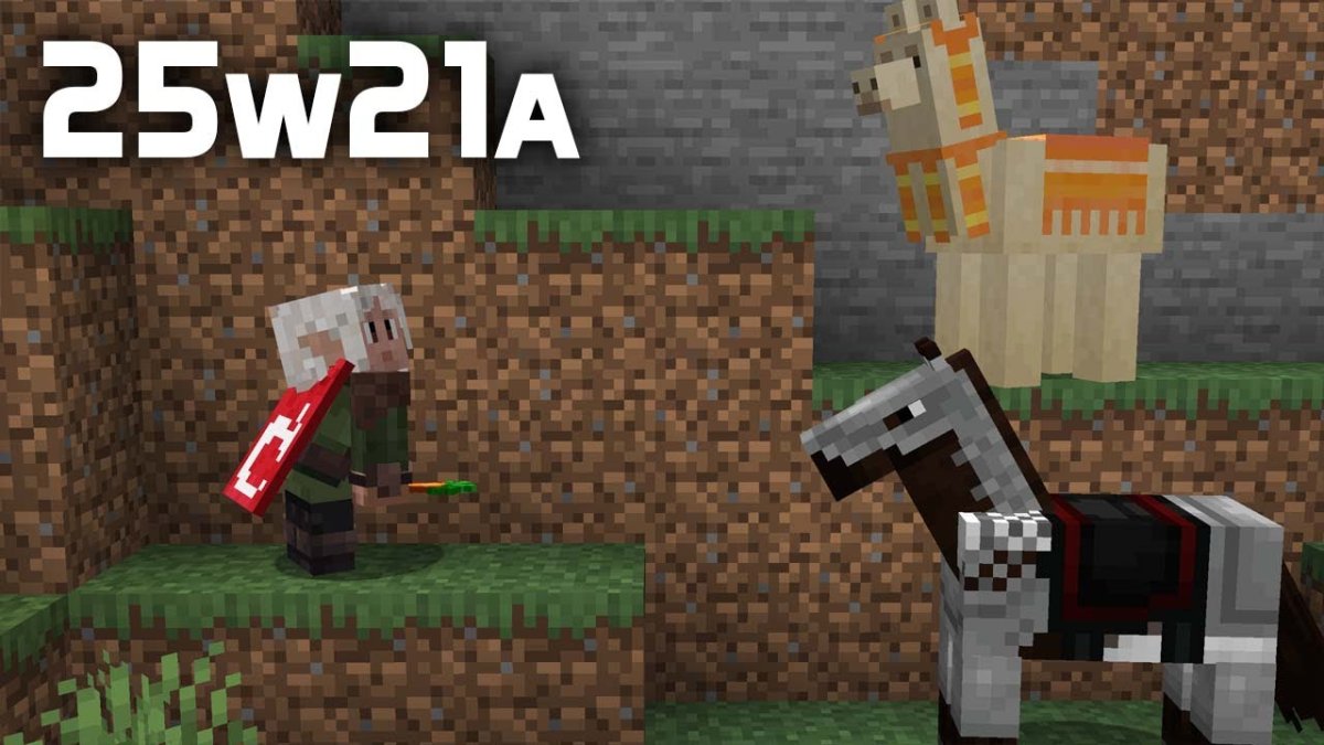 Minecraft Snapshot 25W21A: Livestock Feeding, Clouds Tweaks, and More