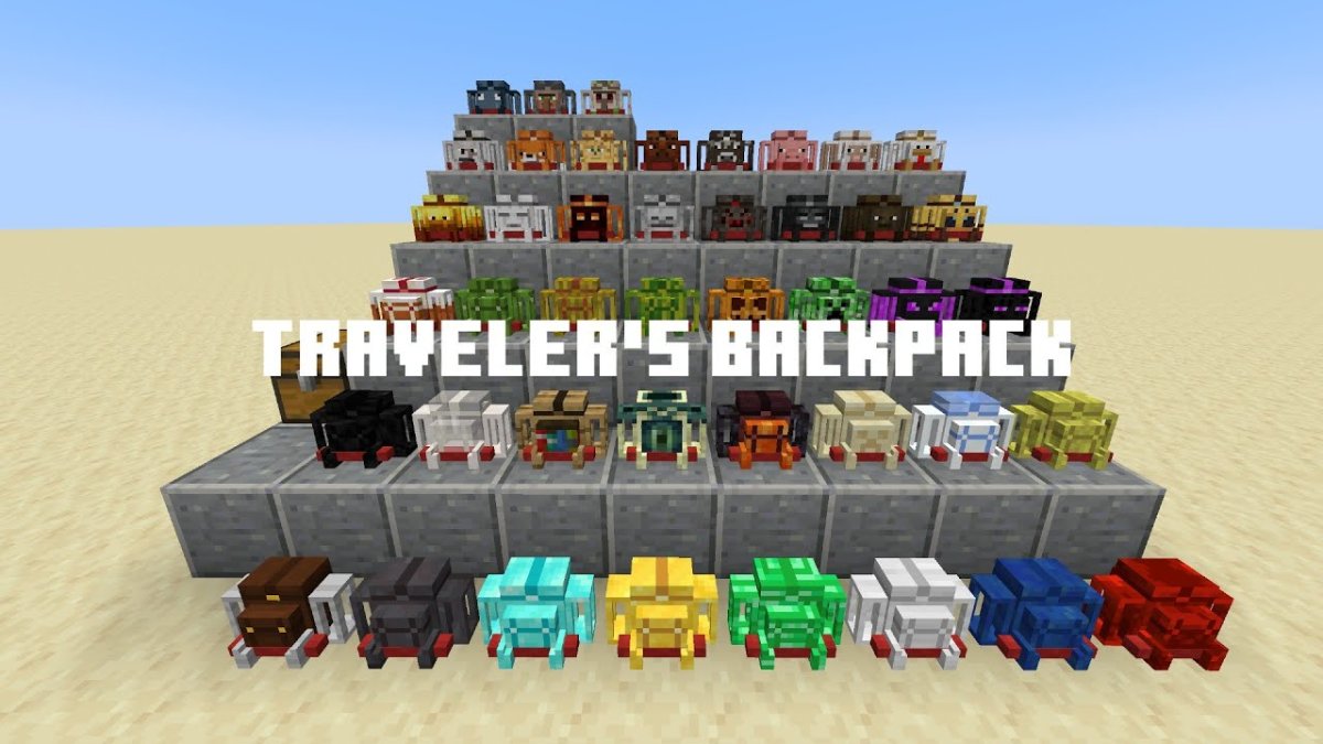 Top 6 Minecraft Backpack Mods to use in 2025