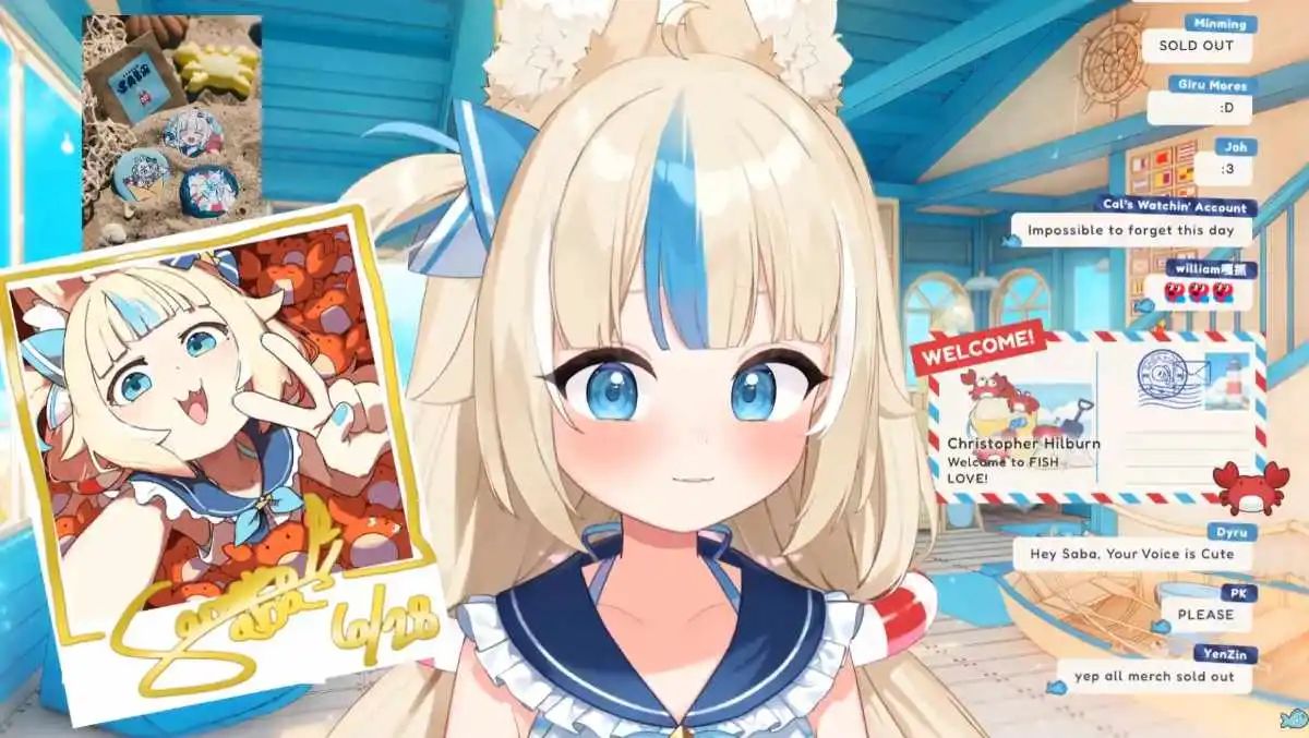 Sameko Saba’s Meteoric Rise: Gawr Gura’s New VTuber Persona Is Taking Over the Internet