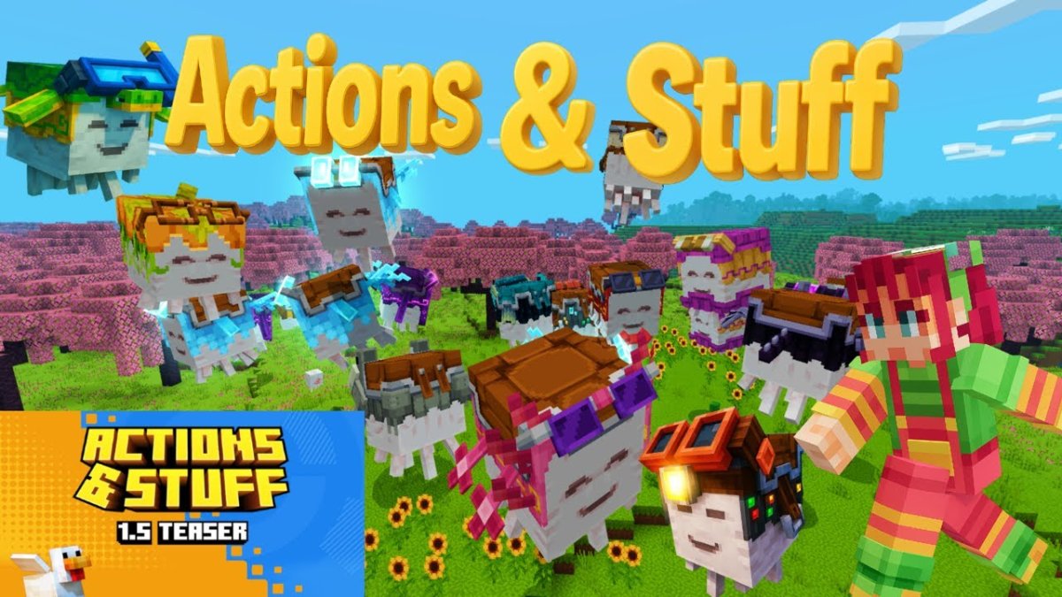 Top 5 Features in Minecraft Actions & Stuff 1.5 Update