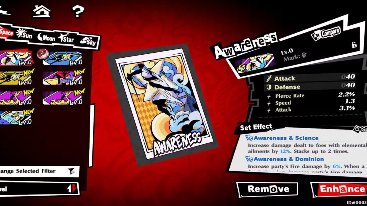 Persona 5 Phantom X: Revelation Cards Guide