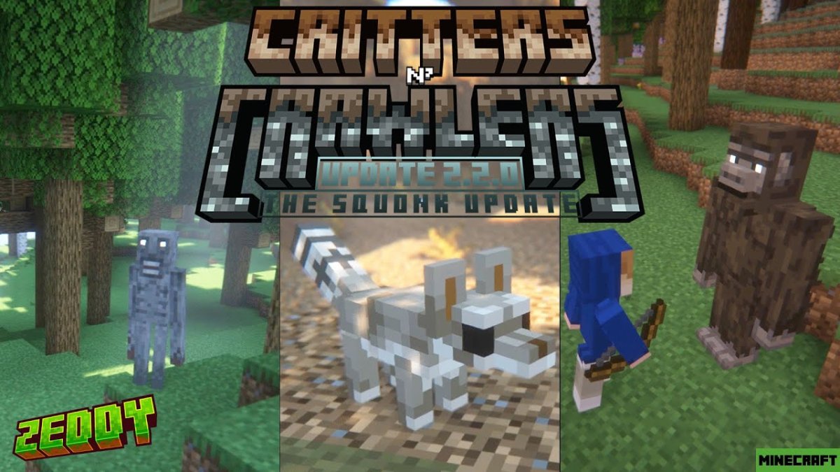 Minecraft Critters n' Crawlers Mod Guide