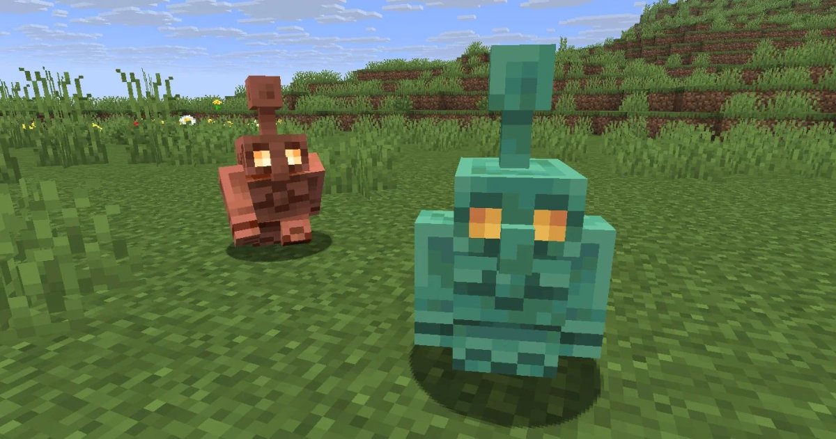 Minecraft Snapshot 25w31a: Copper Golem Added To Java Edition!