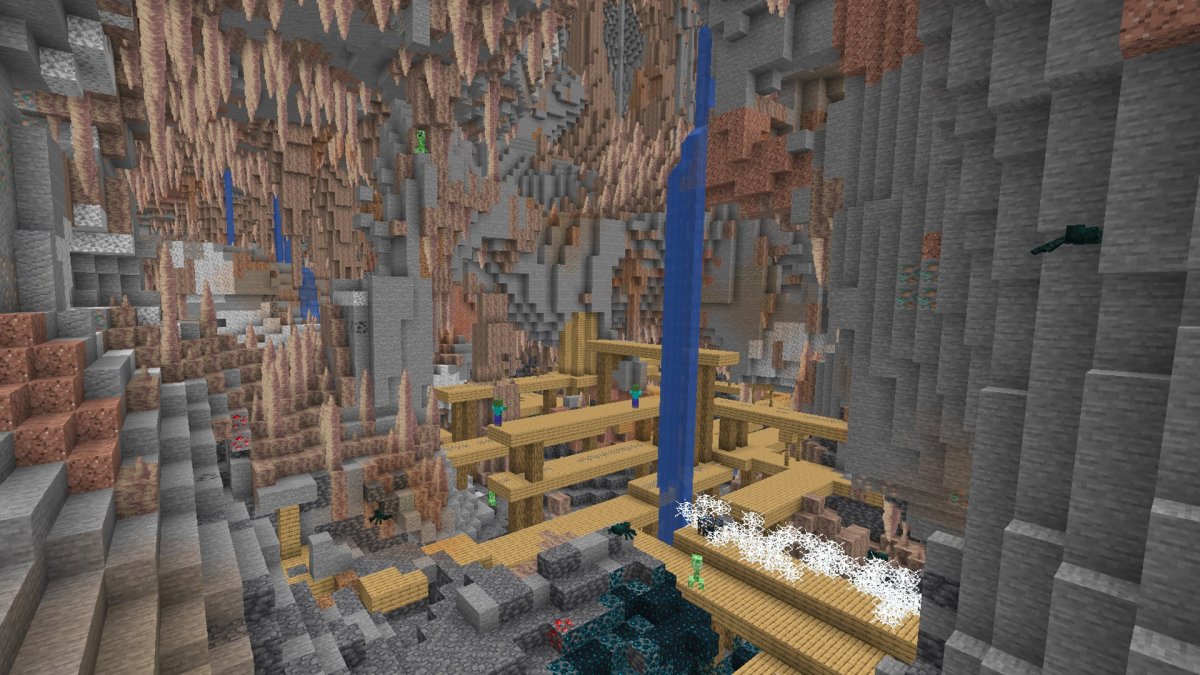 Minecraft Chaos Cubed Update Expands Caves with New Sulfur Caves Biome