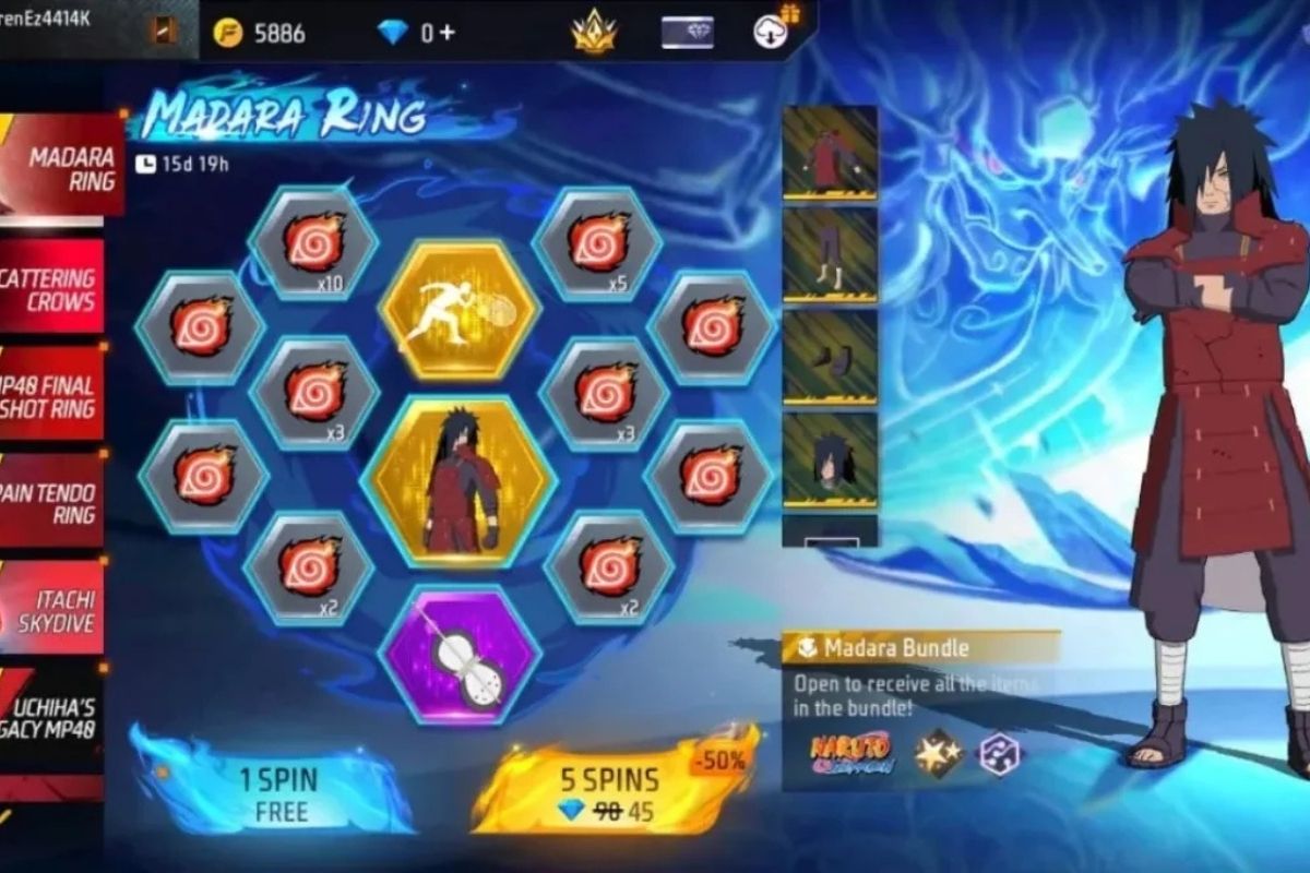 Free Fire Madara Ring Event Tips For Free Items
