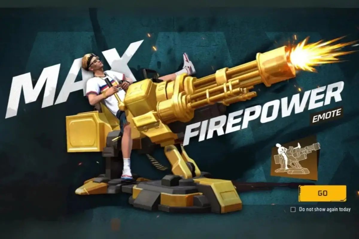How to get Max Firepower Emote in Free Fire Faded Wheel