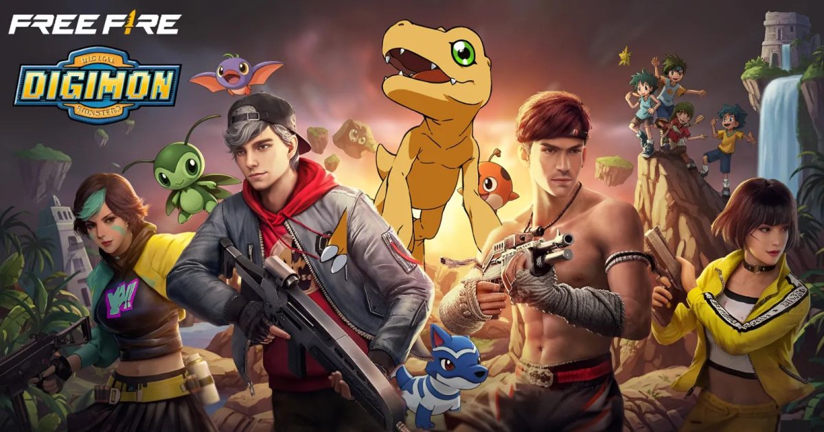 Free Fire x Digimon Adventure Collab: New Pets, Outfits, and Skins Unveiled