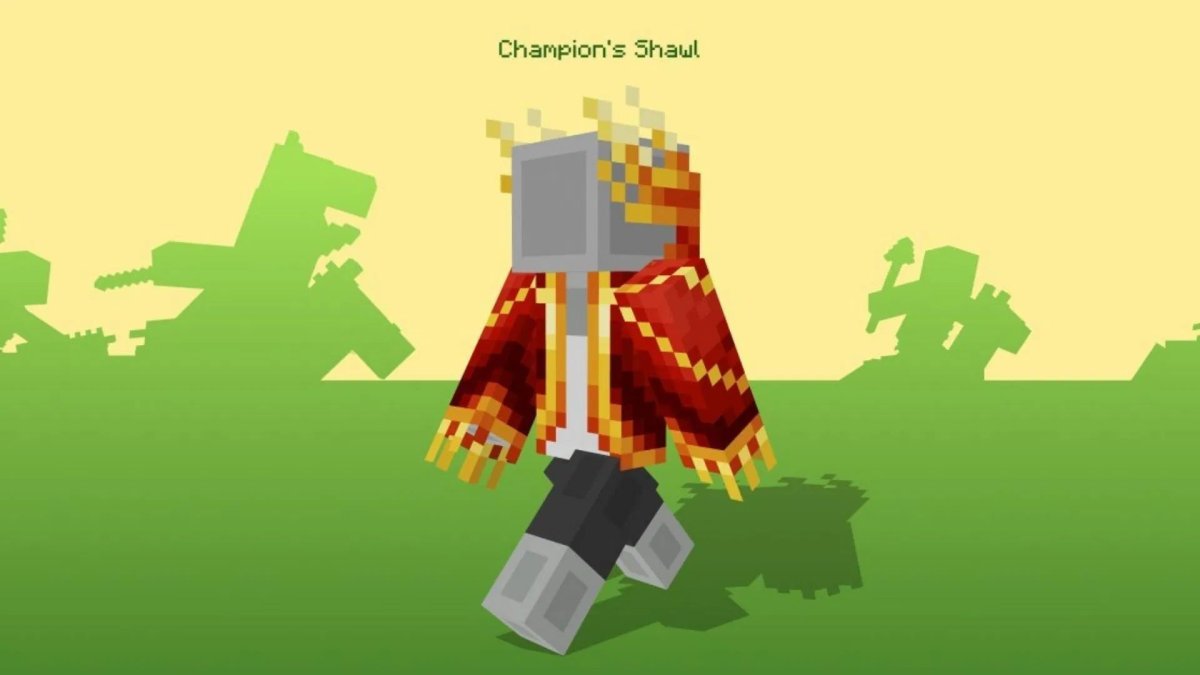 Guide: Unlocking the Champion's Shawl in Minecraft Bedrock Edition