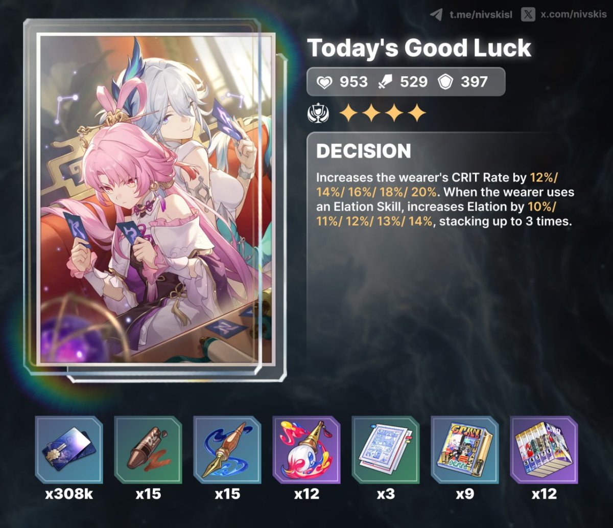 Leaked: New 4-Star and 3-Star Elation Light Cones in Honkai: Star Rail ...